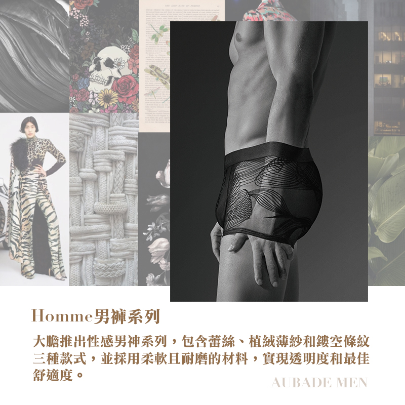 Aubade男褲(網織款2323)